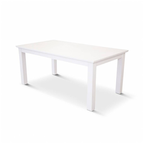 COASTAL DINING TABLE-WHITE | Homemakers Hub