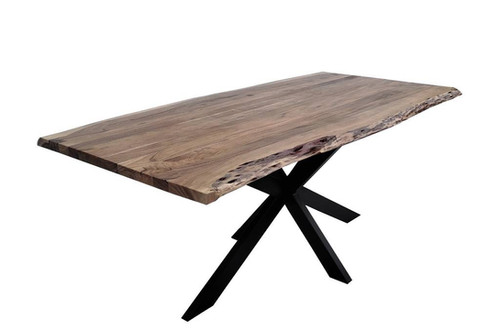 ELBA DINING TABLE 180X95X76CM-NATURAL | Homemakers Hub