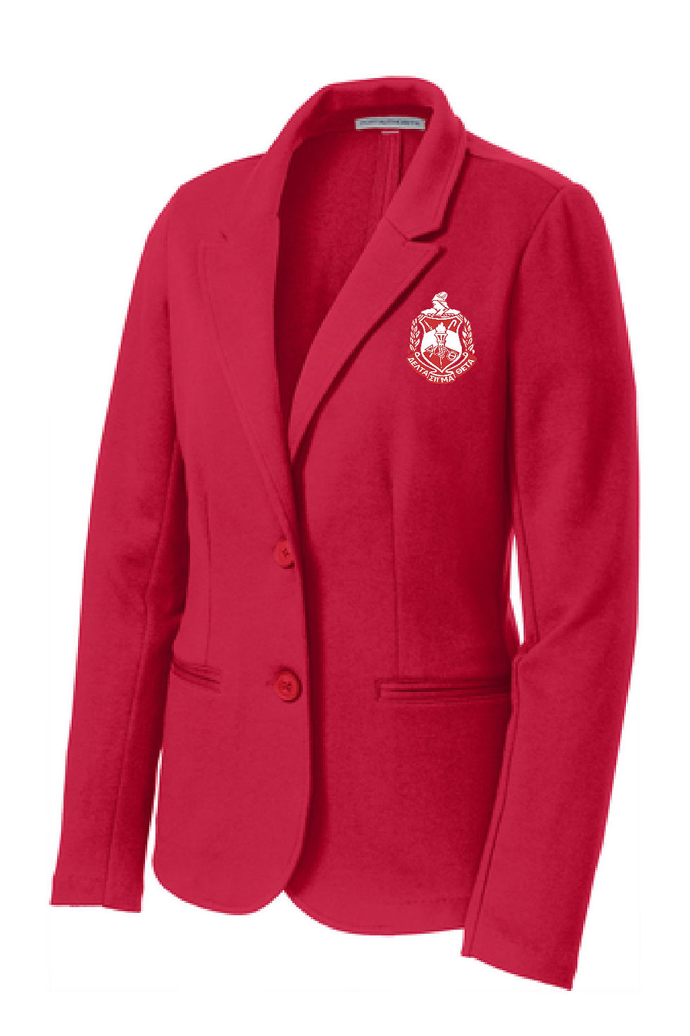 DST Casual Blazer with Embroidered Crest | ascl