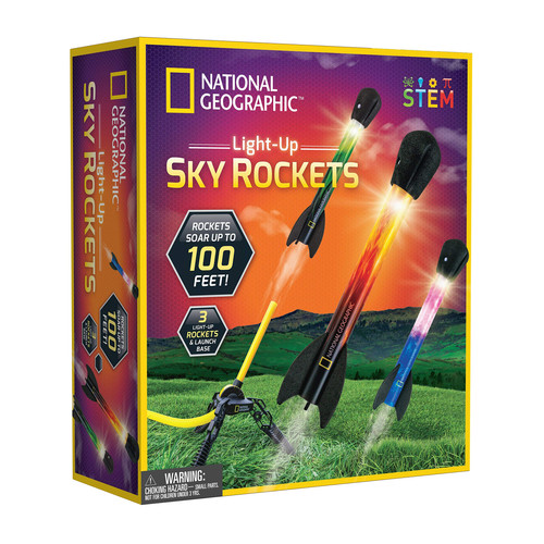 NATIONAL GEOGRAPHIC Light Up Sky Rockets | Able Summer Camps