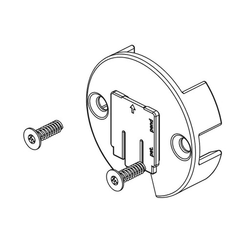 Somfy Concept 50 Bracket Adapter by Coulisse (RC4034-ABC)