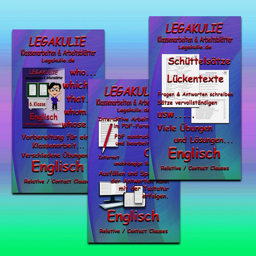 Englisch Contact Clauses - Relative Clauses | Legakulie