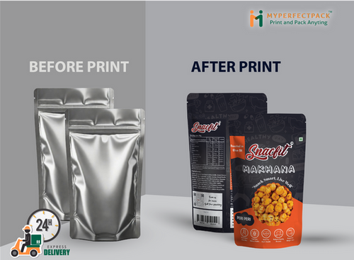 Express Delivery Standup Pouch ( Both Side Foil) | Myperfectpack