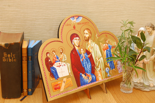 Large Holy Family Icon | Catholic Seasons