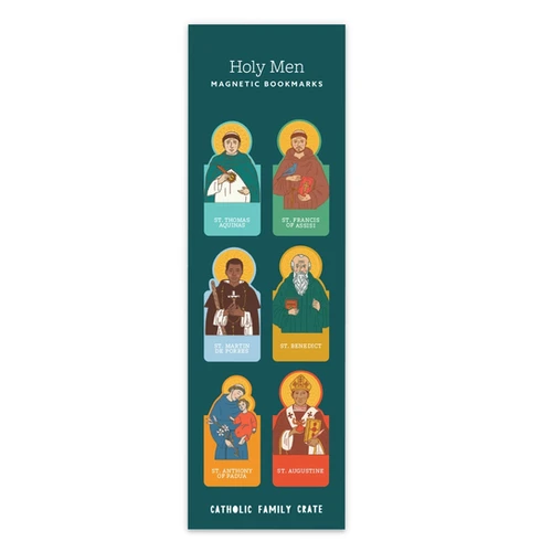 Holy Men Magnetic Bookmarks | Catholic Seasons