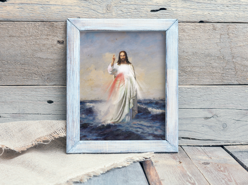 Ocean of Mercy Print | Divine Mercy | Catholic Seasons