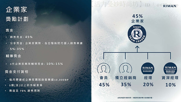 獎金制度 | RIMAN