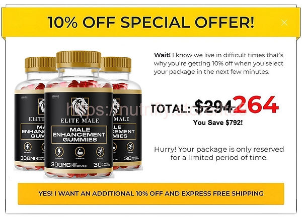 Elite Testo RX Gummies (Fake OR Real) Achieve Bigger & Harder Erections!