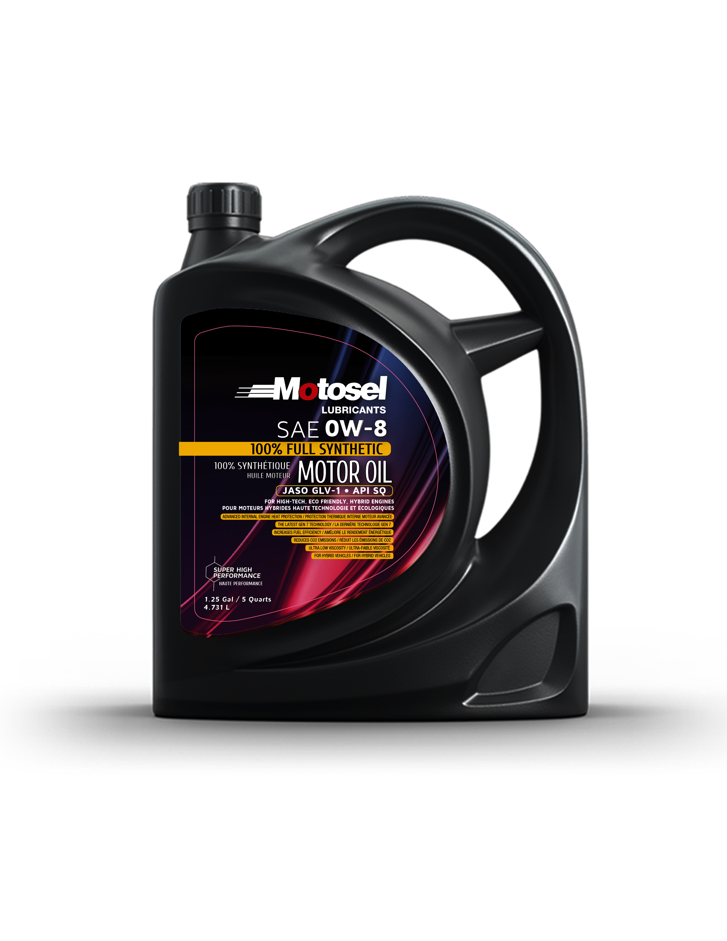 SAE 0W-8 Full Synthetic Motor oil | MOTOSEL