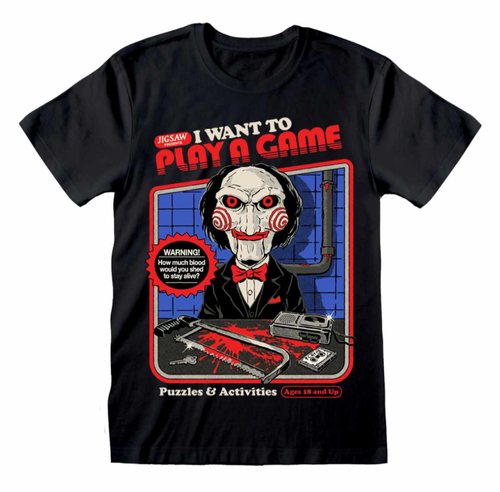 Saw x Stephen Rhodes - Want To Play A Game | iwg clothing