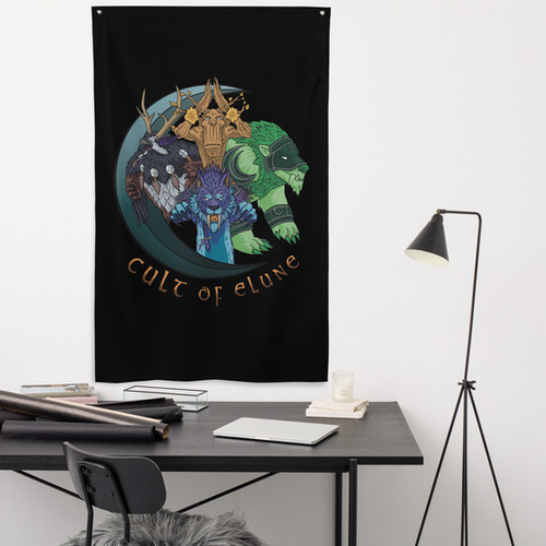 COE Logo Flag | Cult of Elune