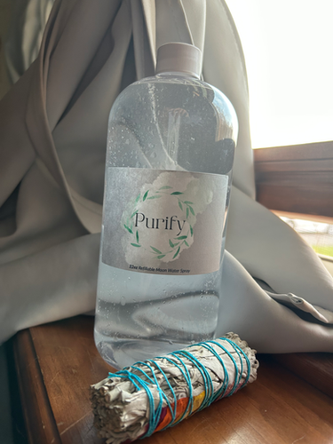 Refillable Purify Smudge Spray - 32oz | M.MoonChild SC