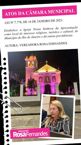 Vereadora Rosa Fernandes RJ | Eleita Sete Vezes Consecutiva