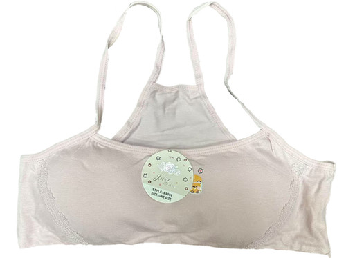 IDA Girl Cotton One Size Spaghetti Strap Top Bra Training Bras B8090 ...