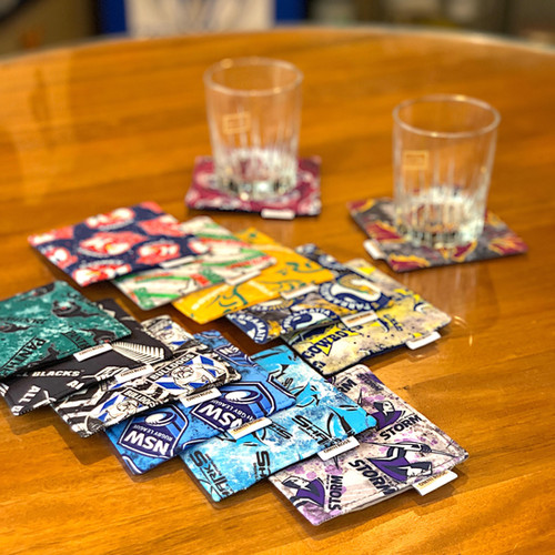 NRL Coasters | Omni Rose Stitchable