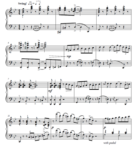Sheet Music | Ryan Frasier Smith