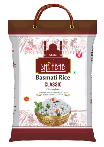 Shahi Shabab Basmati Rice - Classic (5 Kg) | Shabab Basmati