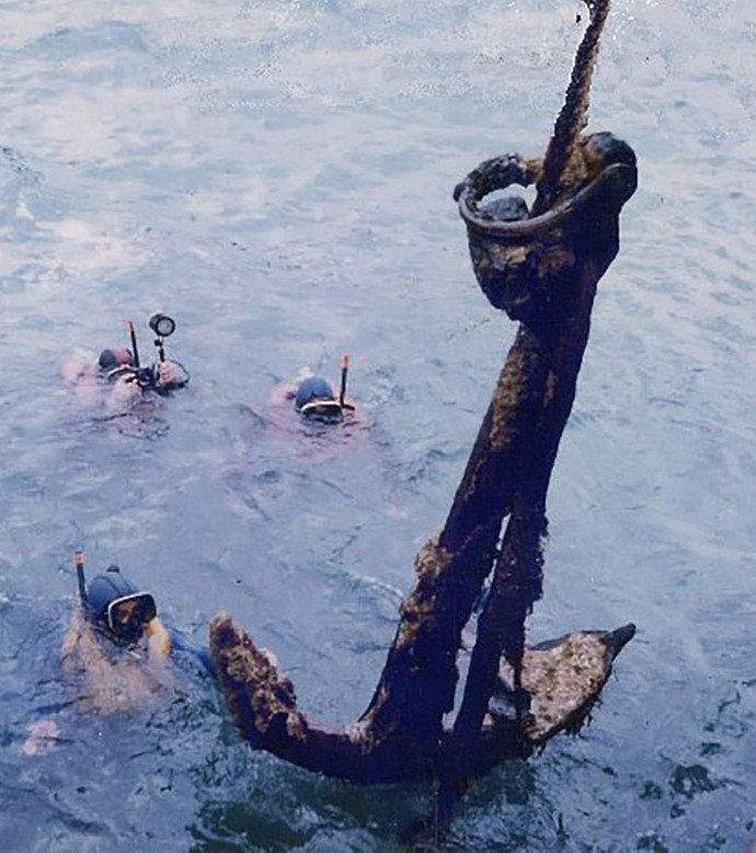 The Kedge Anchor from the Loch Ard