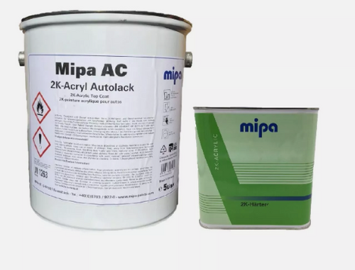 MIPA VW R902 Grey White 2K Direct Gloss 2pack Inc Hardener H25 7.5lt ...