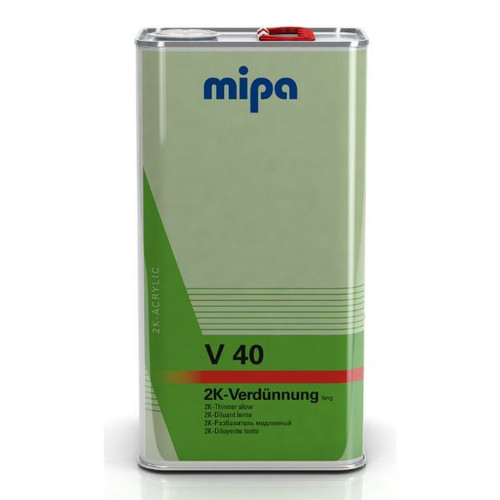 Mipa V40 2K Thinner Slow 5L 2K-Verdunnung Acrylic Car Paint Reducer ...