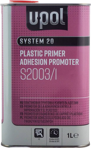 U-POL S2003/1 System 20 Plastic Primer Adhesion Promoter 1L UPOL RFU ...