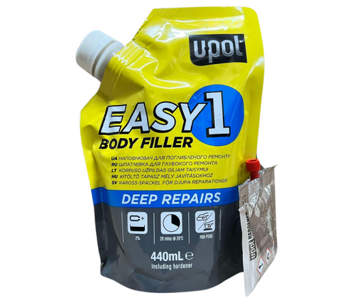 U-POL Easy One Lightweight Deep Repair Body Filler 440ml Bag | Car ...