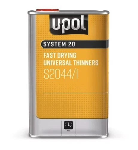 U-POL S2044 Fast 2k Universal Thinner for: Basecoat / 2k UPOL | Car Paint Warehouse