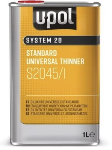 U-POL S2045 Medium 2k Universal Thinner for: Basecoat / 2k UPOL | Car ...