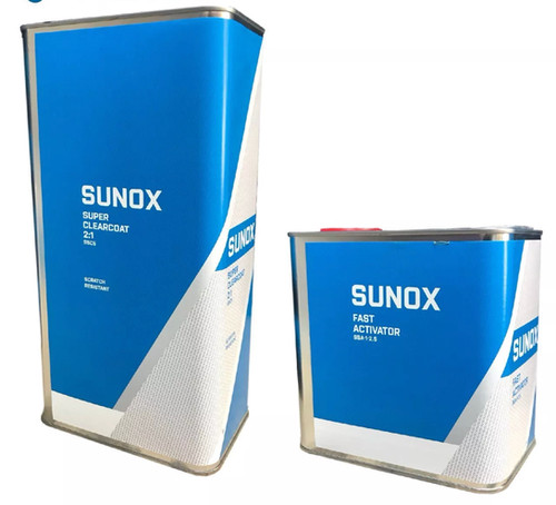 Sunox Super Clear Lacquer & Activator 7.5L Kit | Car Paint Warehouse