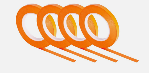 J Tape Roll Fine Line Orange Masking Tape MULTI DEAL - 3mm, 6mm, 9mm ...