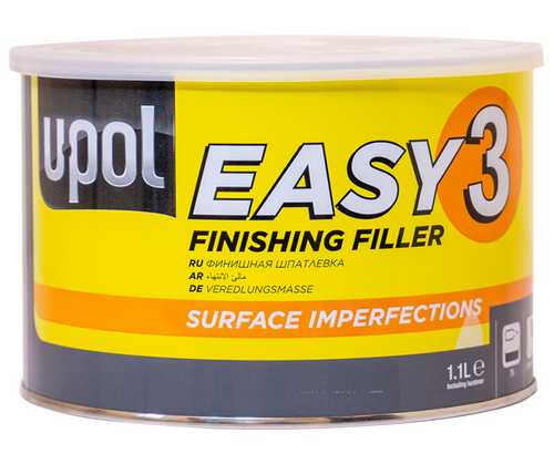 U-POL Easy 3 / Top Stop Gold Finishing Body Filler Stopper 1.1L | Car ...