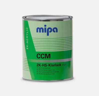 MIPA CCM HS 2K Matt Lacquer Clear Coat 1L | Car Paint Warehouse