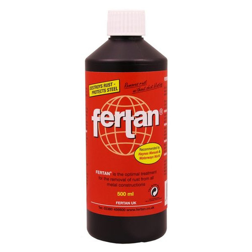 Fertan Rust Converter, Treatment, Killer, Removal Corrosion Protector ...