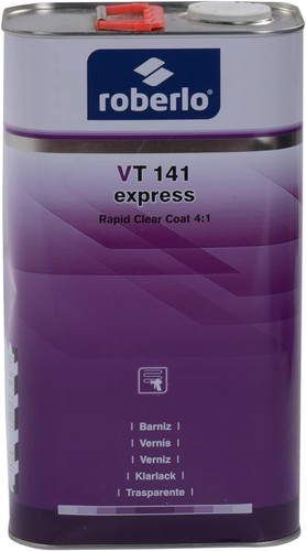 Roberlo VT 141 Express Acrylic Polyurethane HS Clear Coat / Lacquer 3 ...