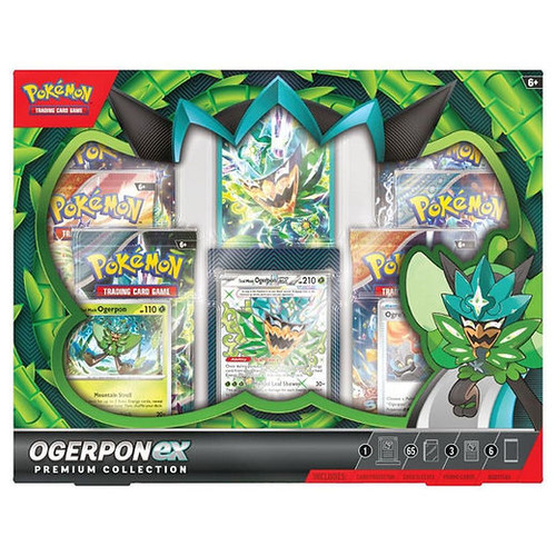 Pokemon TCG: Ogerpon ex Premium Collection Box | Founders Edition TCG