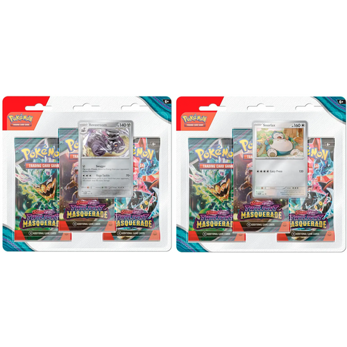Pokémon - Trading Card Game: Twilight Masquerade 3pk Booster - Styles ...