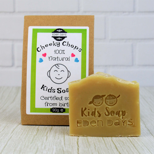 Cheeky Chops Baby & Kids Soap - Infused with Organic Calendula and ...