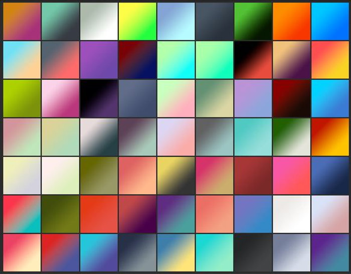Download Free 72 Gradients Collection for Photoshop
