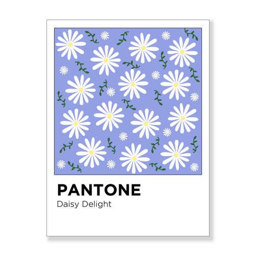 Daisy Delight Pantone Card | Nine Crafts