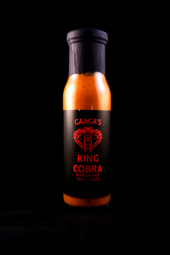 GAAGA'S King Cobra Stinging Hot Chilli Sauce | Gaaga Sauce