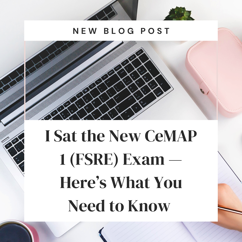 I Sat the New CeMAP 1 (FSRE) Exam — Here’s What You Need to Know (2025-26 Edition)