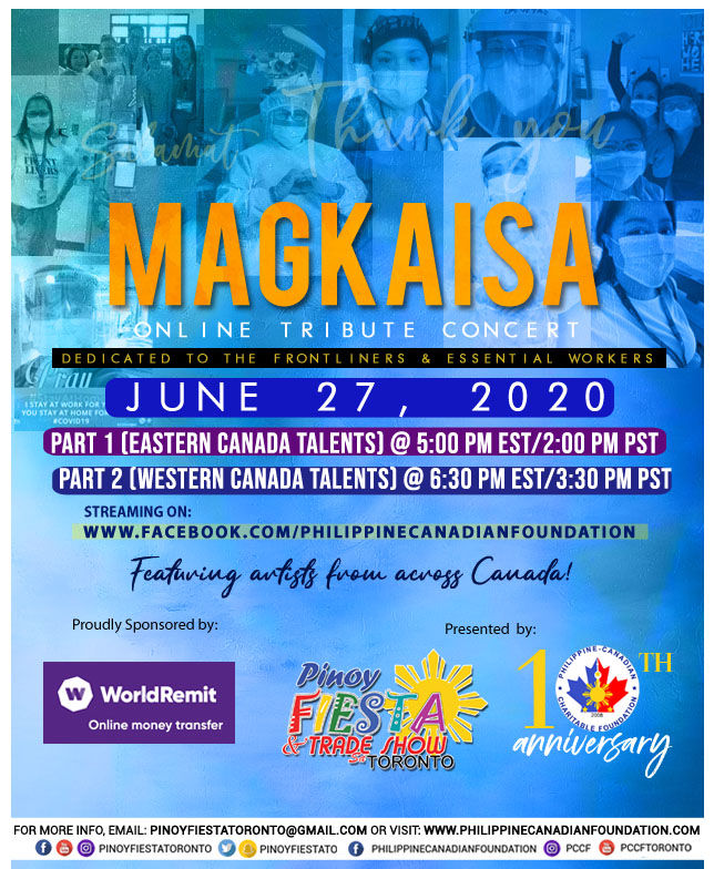Magkaisa: an Online tribute concert for our Frontliners!