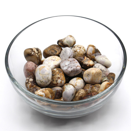 Spotted (brachiated) Agate Tumbles -1kg | From The Mines