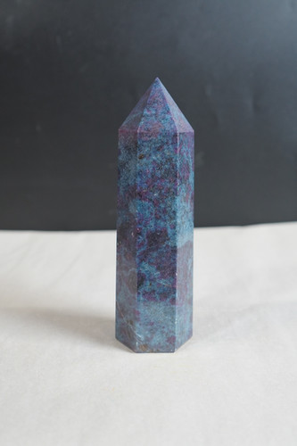 Ruby in Blue Kyanite Tower | From The Mines