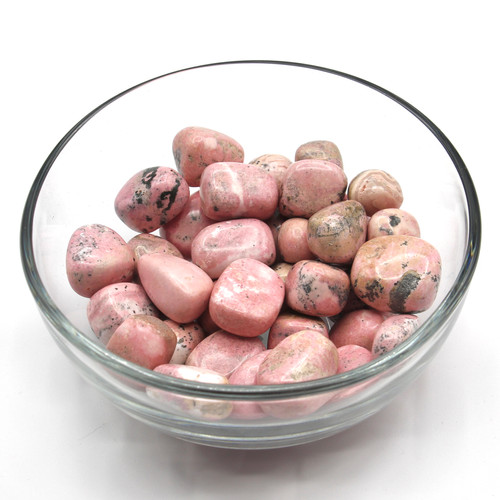 Rhodonite Tumbles - 1kg | From The Mines
