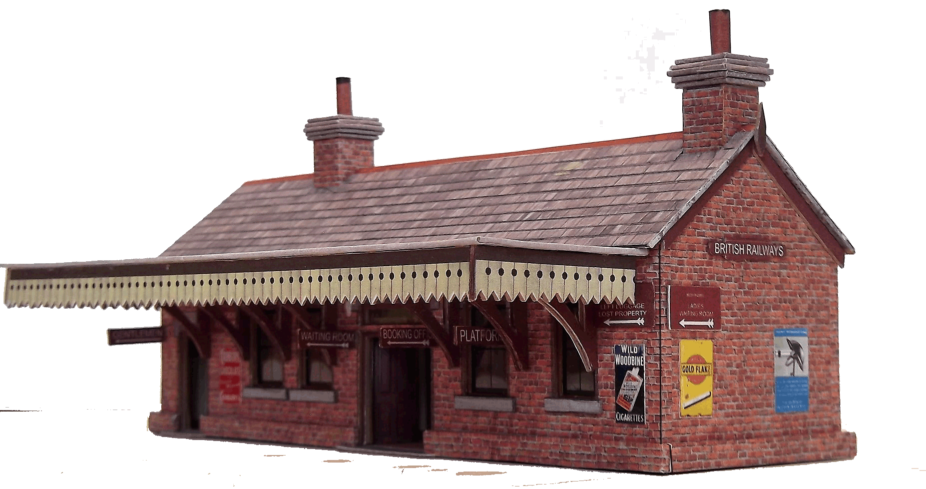 OO-13 BRICK STATION | 3dk