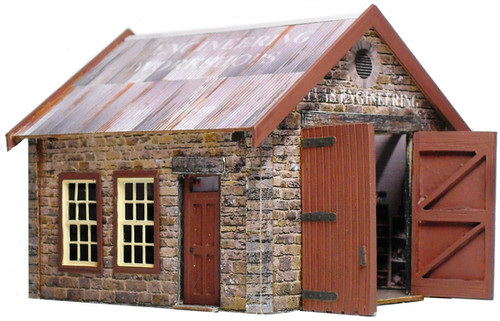 OO-18 SMALL STONE GARAGE | 3dk