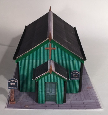 OO-19 SMALL TIN CHURCH | threedk