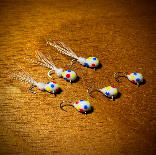 Wonderbread Tungsten Ice Jig | Aaron's Custom Tying