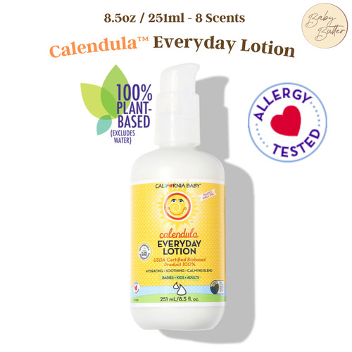 Calendula™ Everyday Lotion🧴8.5oz - California Baby | BabyButter Custom